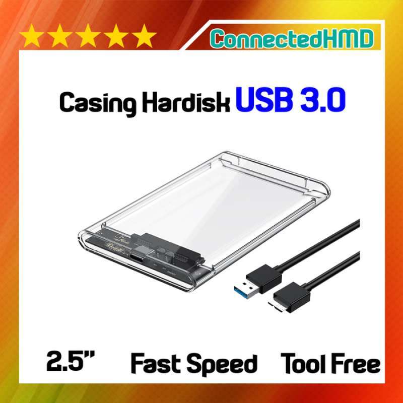 Jual Casing Hardisk Transparan 2.5 Usb 3.0/ Casing Hard Disk Drive 2.5 ...