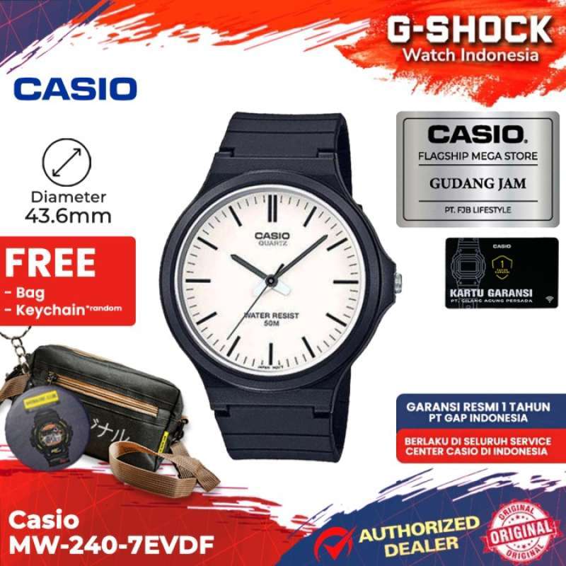 Jual Casio General Mw-240-7evdf Mw-240-7e Mw-240 Mw240 Mw 240 Di Seller ...