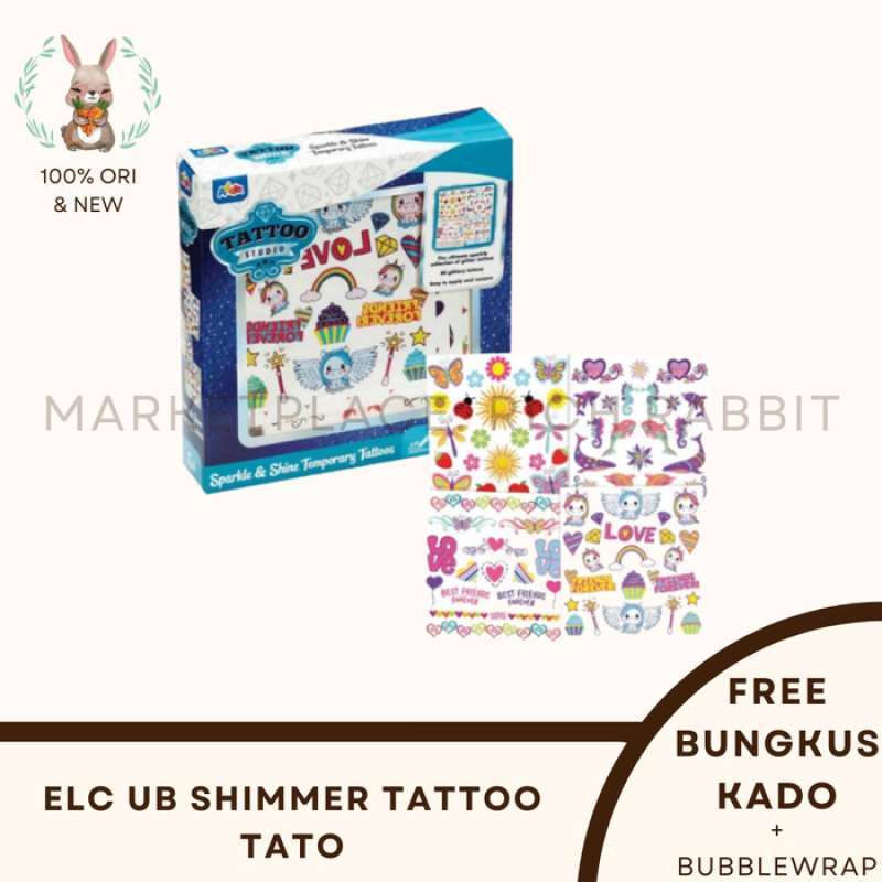 Jual Elc Early Learning Centre Ub Shimmer Tattoo Tato Mainan Anak Di ...