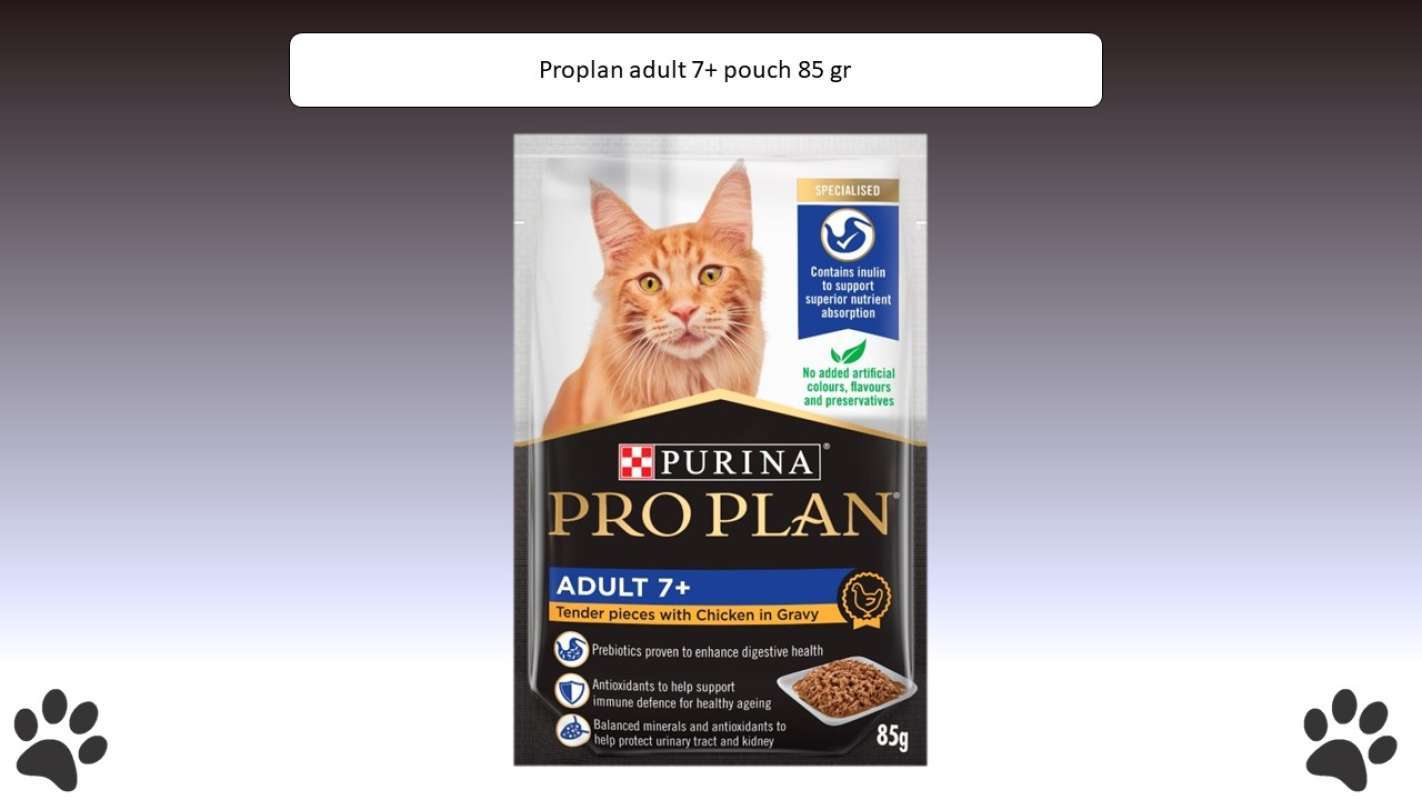 Jual Proplan 7+ 85gr Wet Food Pro Plan Makanan Anak Kucing Basah Di ...