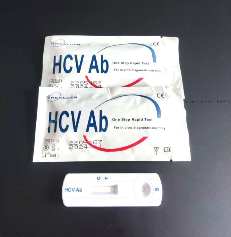 Promo Rapid Test Hcv Cassete Healgen | Alat Test Hcv Card Healgen ...