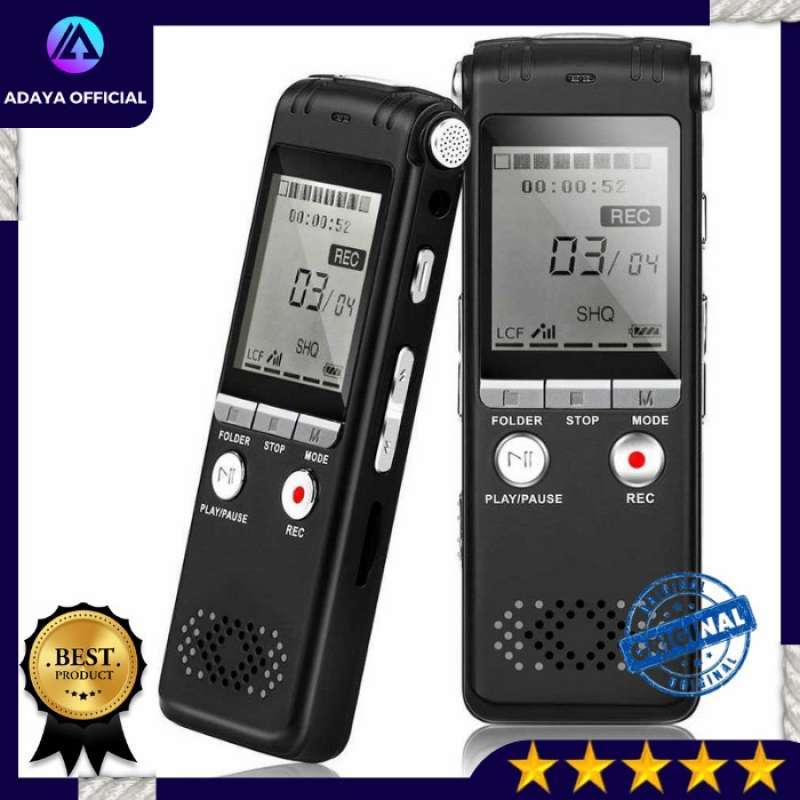 Promo Perekam Suara Hd Microphone Digital Voice Recorder 8gb - N131 ...