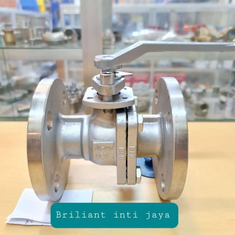 Promo 1 Inch Ball Valve Stainless Ss 304 Jis 10k Flange Dn 25 Diskon 23% Di Seller Riade Store ...