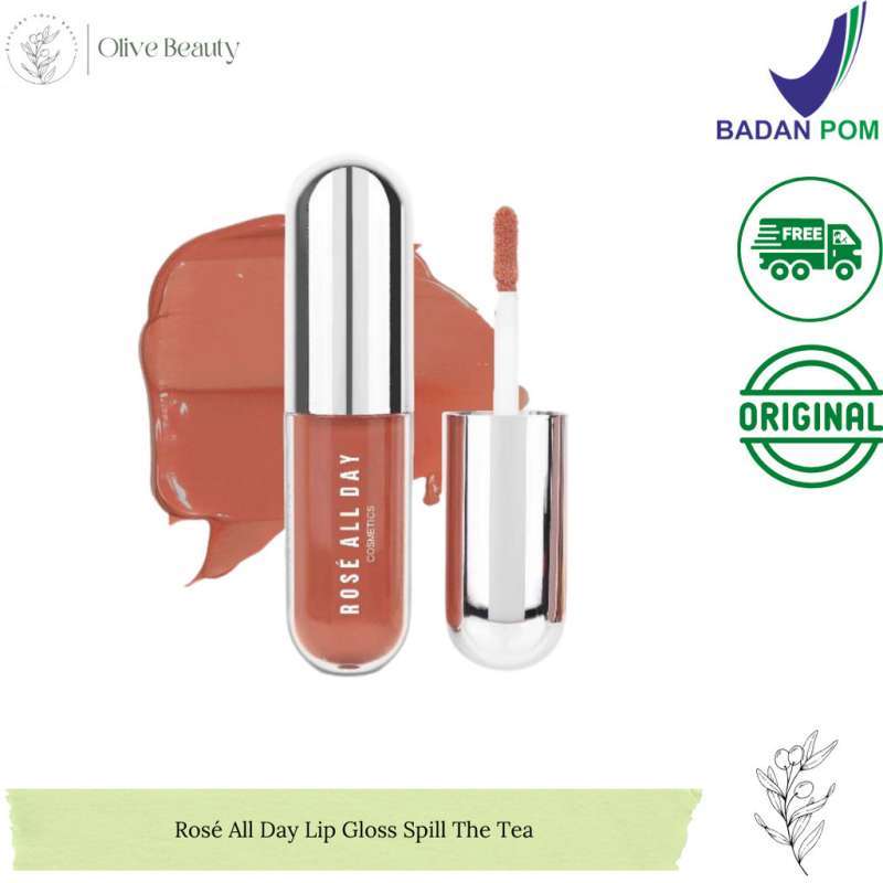Jual Rosé All Day Lip Gloss Spill The Tea Di Seller Olive Beauty ...