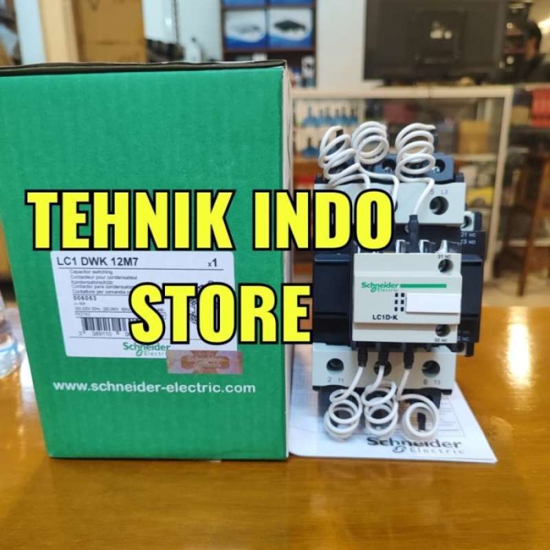 Promo Dwk 12 M7 / Contactor Lc1 Dwk12m7 Schneider Original New Diskon 23% Di Seller Djaya ...