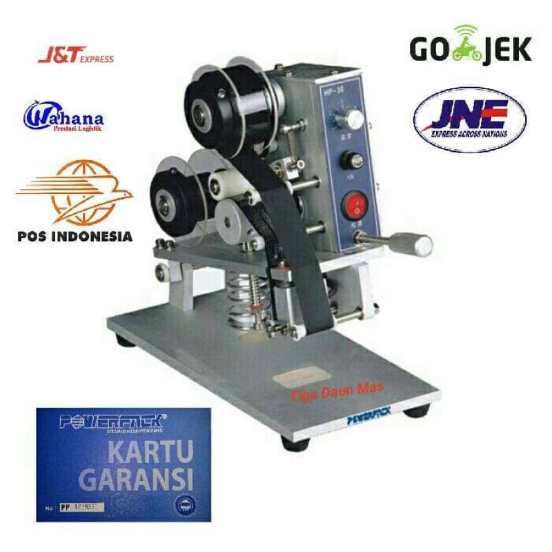 Promo Mesin Expired Date / Mesin Coding /mesin Kadarluarsa Powerpack Hp ...