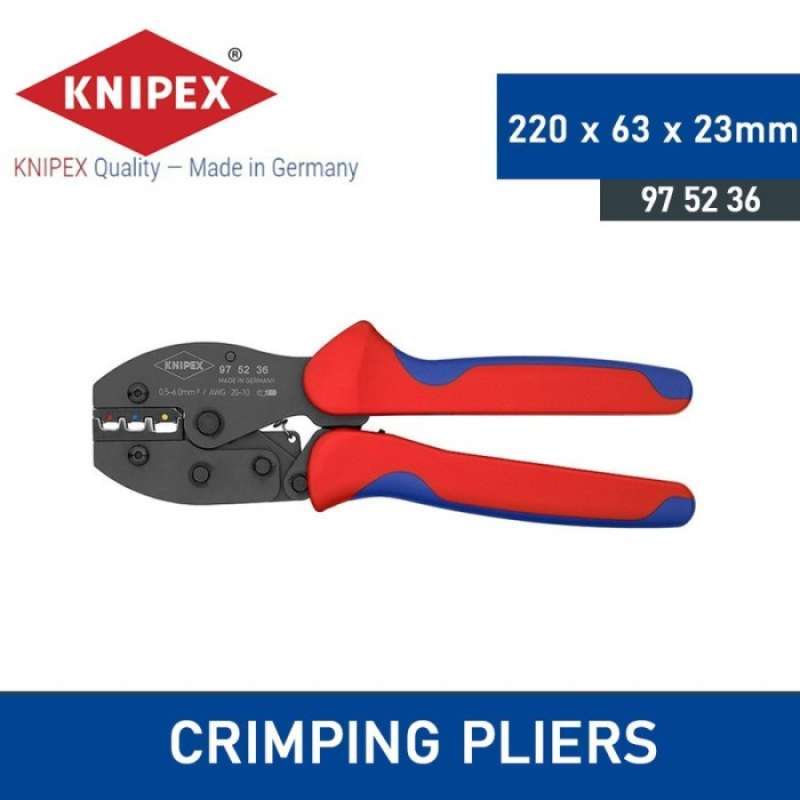 Promo Tang Crimping 97 52 36 Knipex Preciforceâ® Crimping Pliers Diskon ...