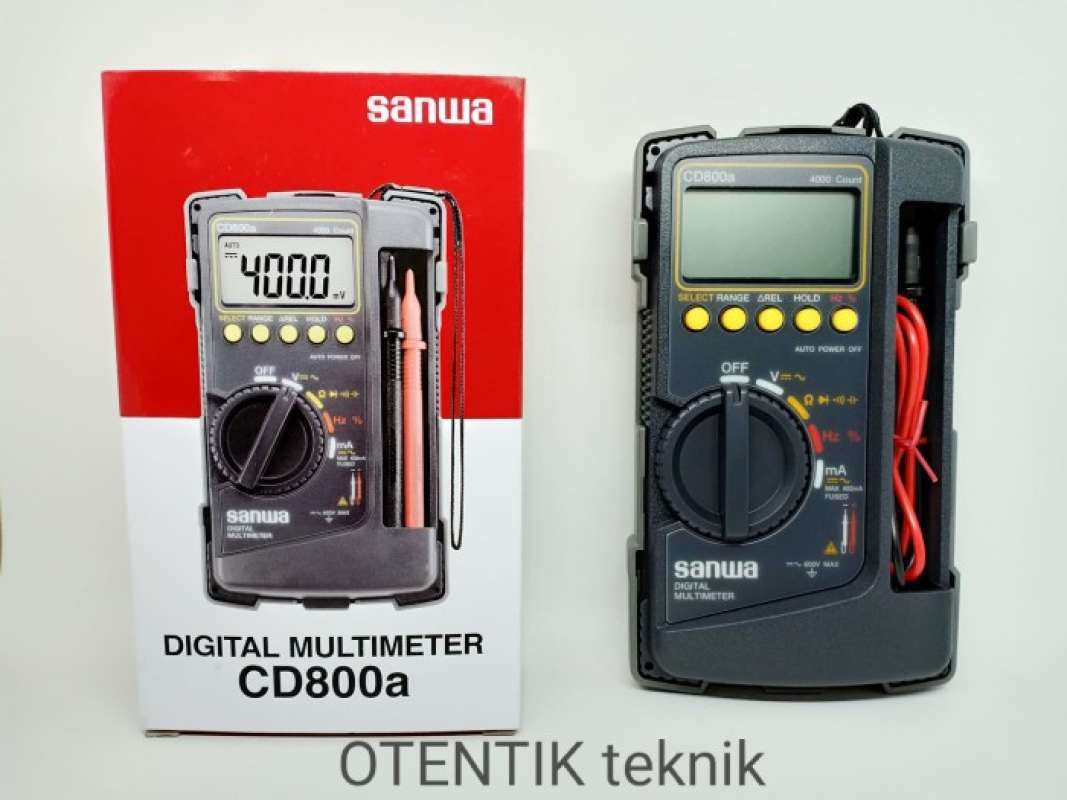 Promo Multimeter Digital Sanwa Cd-800a Japan - Ampere Meter Diskon 23% ...