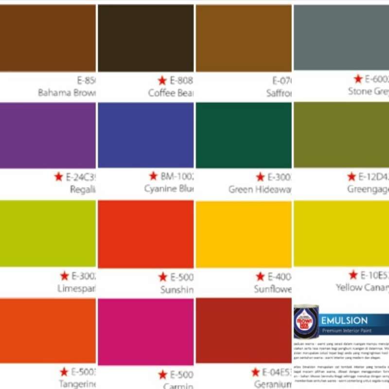 Promo Mowilex Yellow Canay E-10e53 Cat Tembok 1kg Diskon 23% Di Seller ...