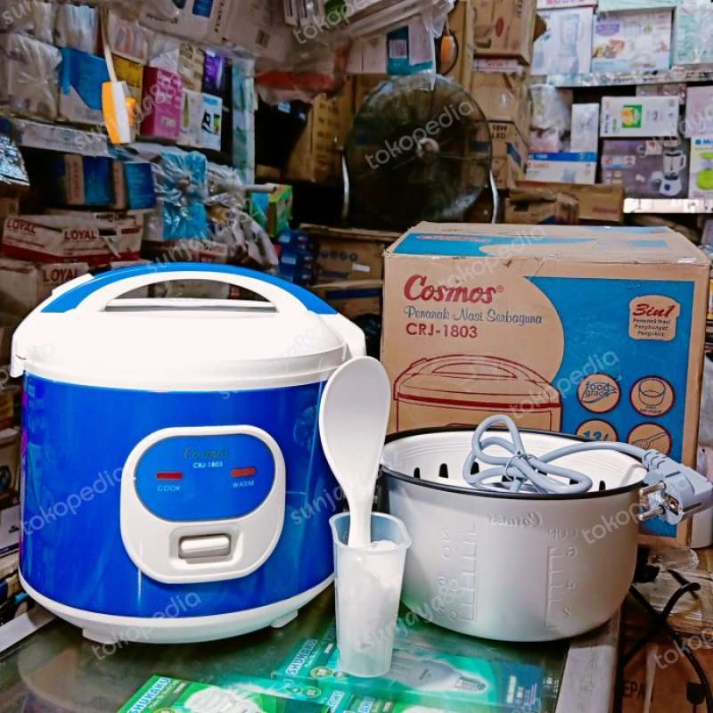 Promo Magicom Cosmos-crj1803 1,2 Liter 3in1 Memasak Mengukus Menghangat ...