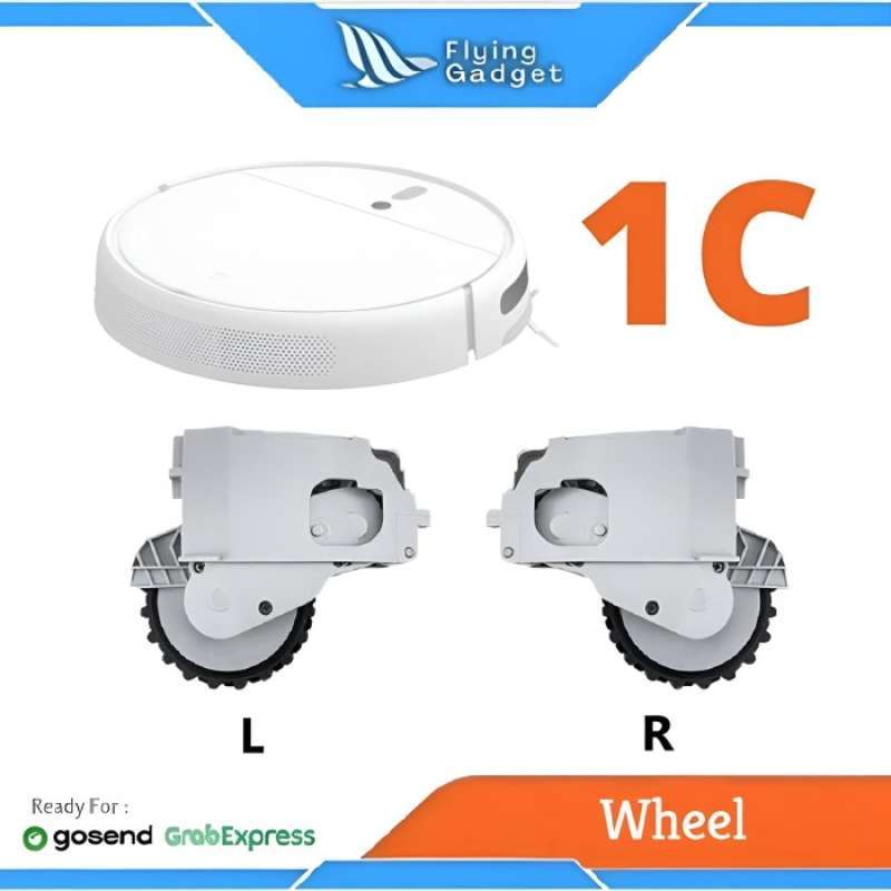 Promo Xiomi Robot Vacuum 1c Wheel Roda Pengganti Kiri Kanan Robot ...
