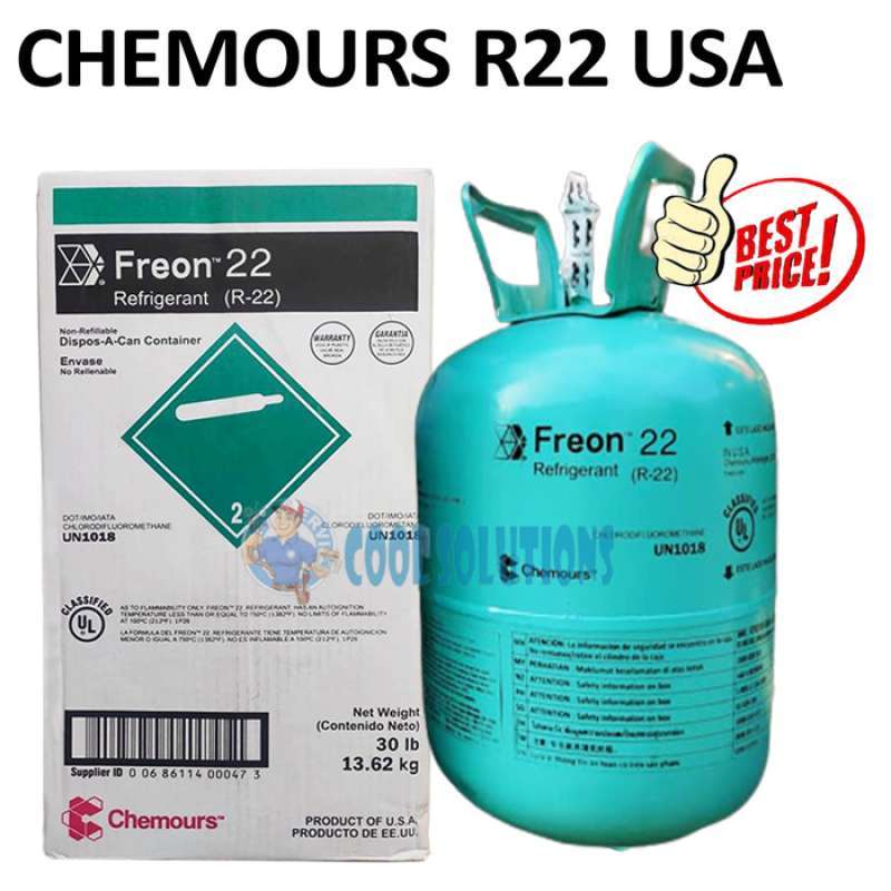 Promo Chemours Freon R22 Usa Asli Promo Diskon 23% Di Seller Ogata ...