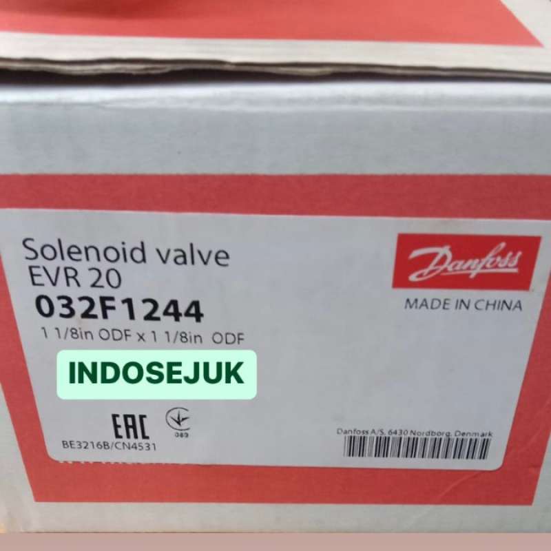 Promo Solenoid Valve Danfoss 1 1/8 Evr20 | Solenodi Danfoss Evr 20 1 1/ ...
