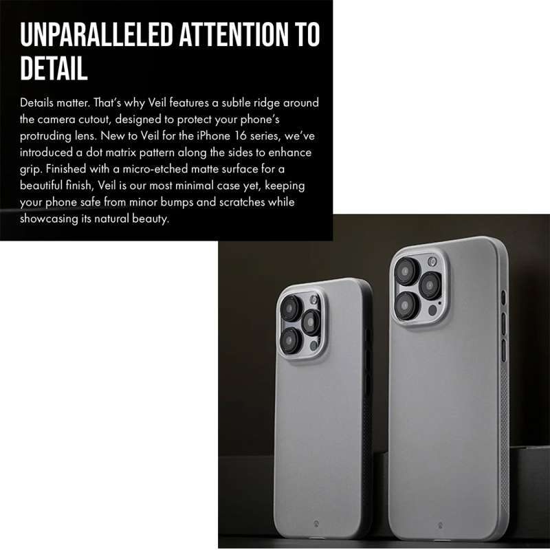 Jual Caudabe Veil Xt Case iPhone 16 Pro Max / 16 Pro - Slim MagSafe ...