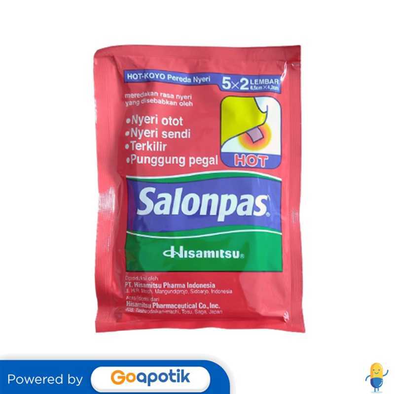Jual Salonpas Koyo Hot 5 X 2 Pcs Di Seller Apotek Amifa Medica ...