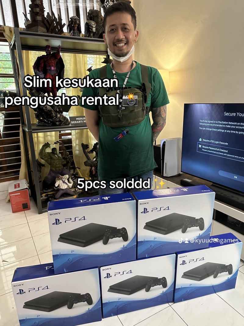 Jual Paket Usaha Sony Playstation Ps3 Ps4 Ps5 Lengkap Online Offline ...