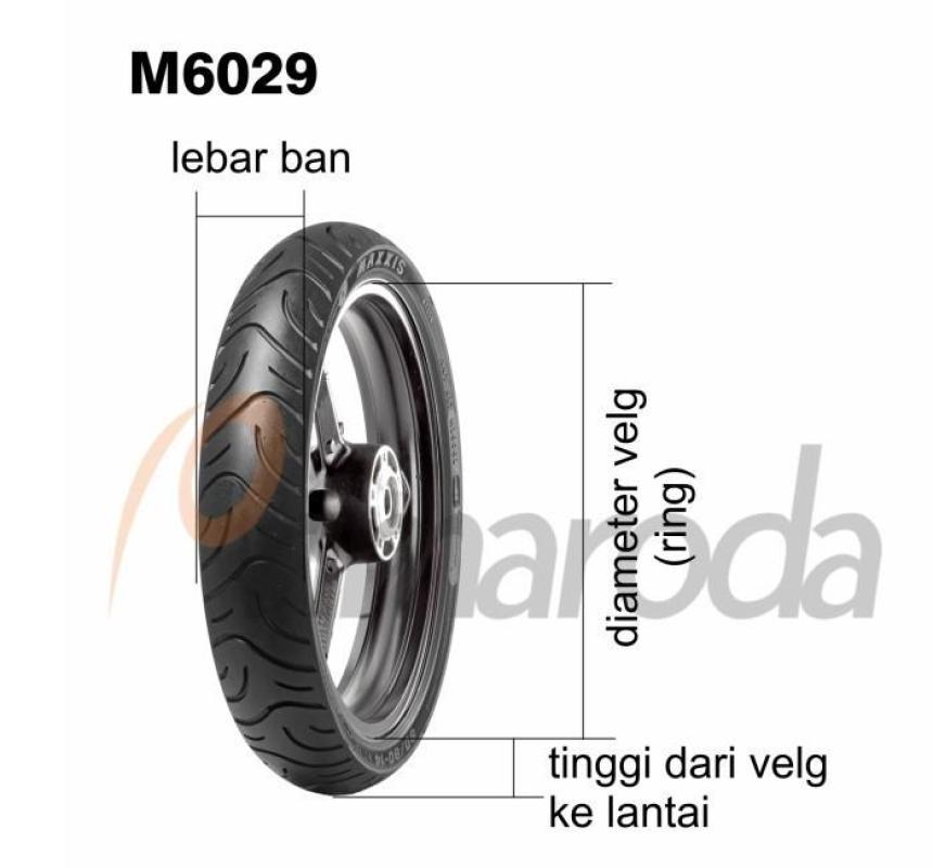 Jual Sepasang Ban Yamaha X-ride Tubeless Maxxis M6029 Di Seller ...