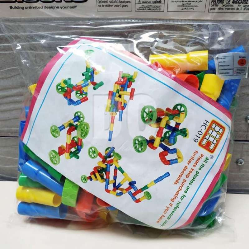 Jual Blocks Pipa Besar|block Brick Lego Model Pipa Roda|funny Bricks Di ...