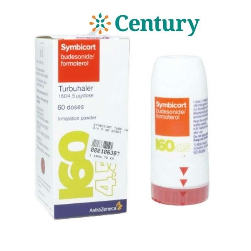 Jual SYMBICORT TURBUHALER 160MCG/4.5 60 DOSIS/INHALASI/OBAT ASMA di ...