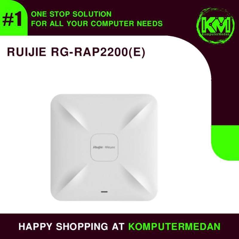 Jual Ruijie Reyee RG-RAP2200(E) AC1300 Access Point di Seller KomputerMedan Official Store ...
