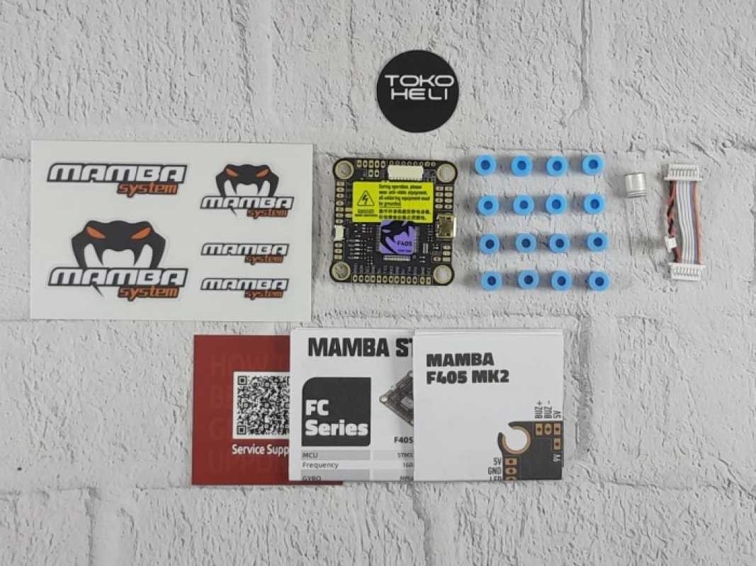 Jual Diatone Mamba F405 F4 Osd 5v 2a Bec 3-6s Flight Controller Fc Mk2 ...