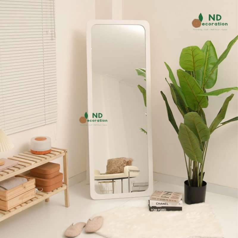 Jual Standing Mirror Jati Belanda / Kaca Standing Full Body / Di Seller ...