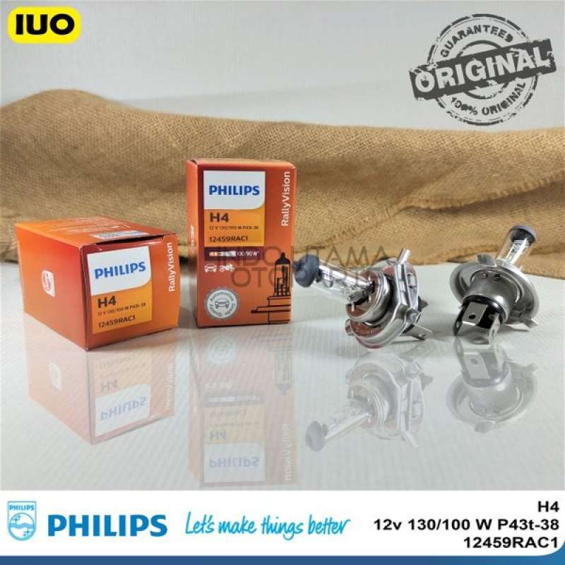 Jual Lampu Halogen Philips H4 Terbaru 2020 - Murah | Blibli.com