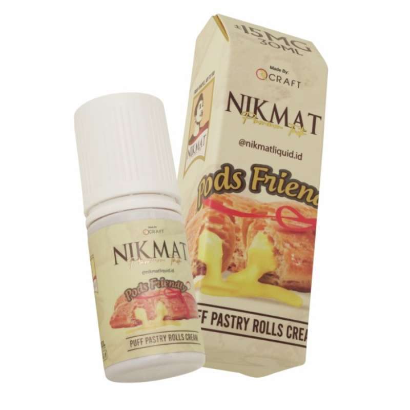 Promo Liquid Vape Vapor Nikmat Puff Pastry Pods Friendly 15MG 30ML By ...