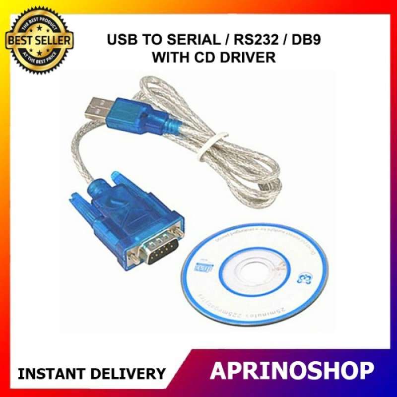 Promo Kabel USB to Serial RS232 DB9 With CD Driver Diskon 2% di Seller Aprinoshop - Suka Bakti-2 ...