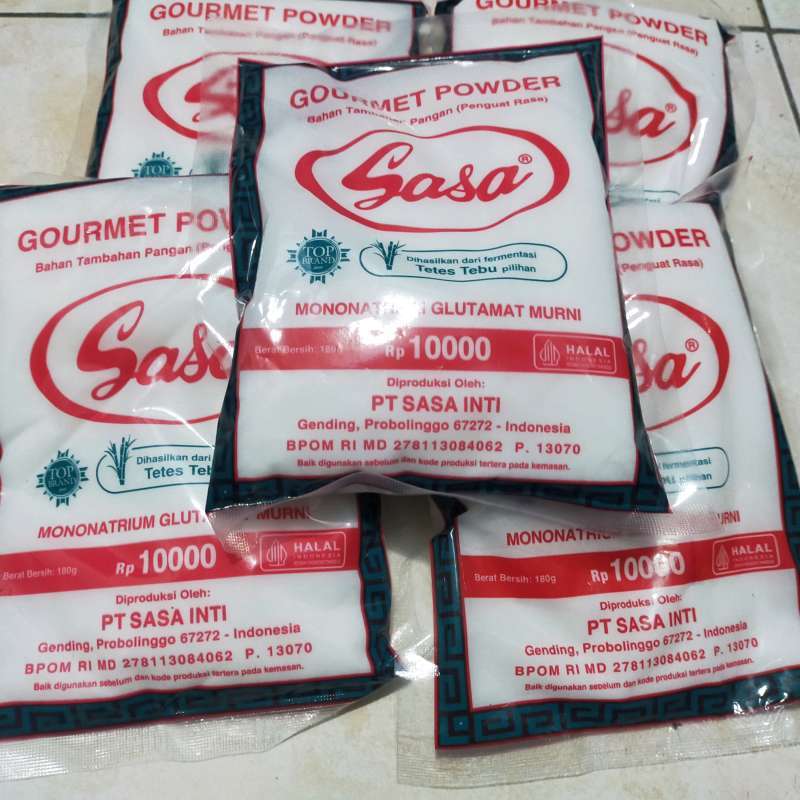 Promo SASA MSG MICIN PECIN VETSIN PENYEDAP RASA KEMASAN 10000 Diskon 10 ...