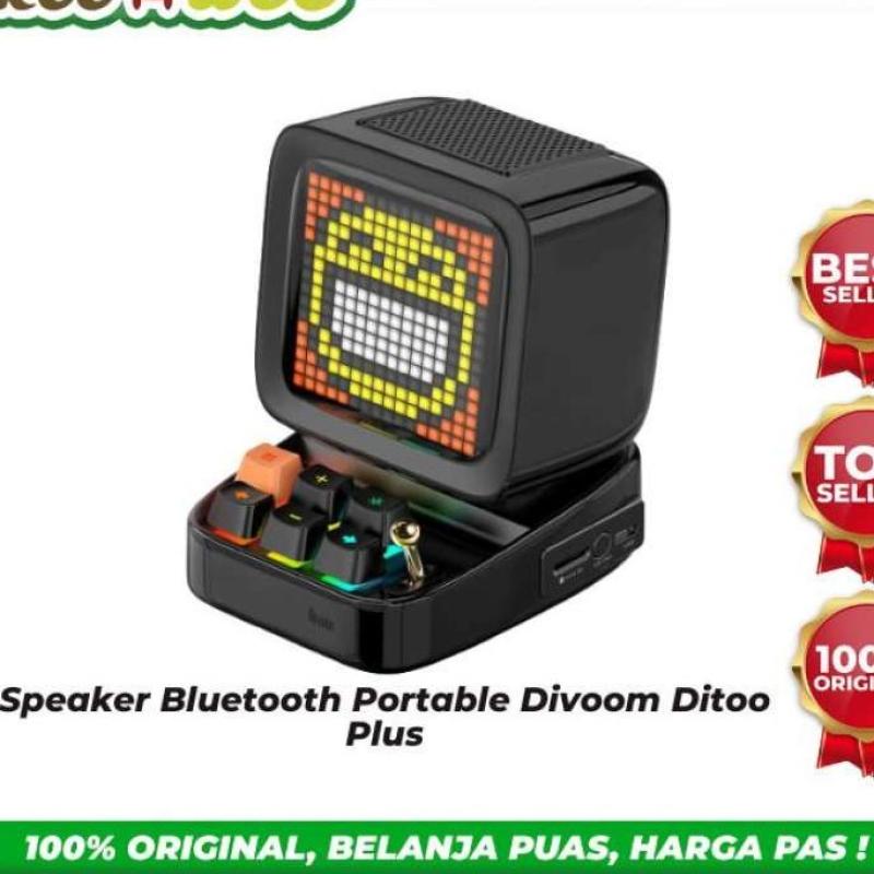 Jual Speaker Bluetooth Portable Divoom Ditoo Plus Di Seller Keewee Shop ...