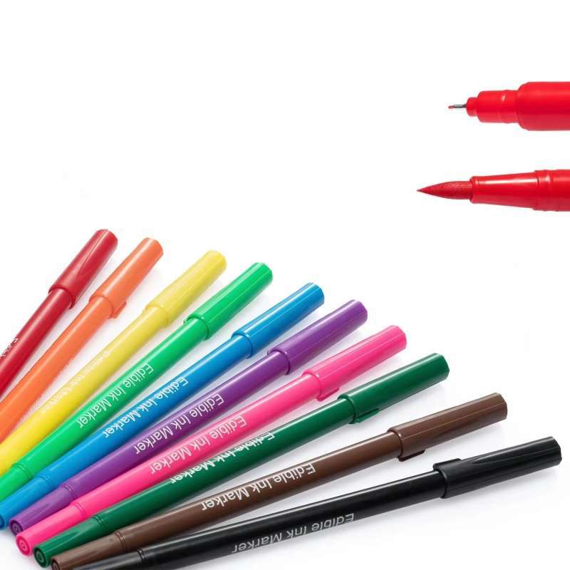 Promo ELtamart Edible Food Pen Spidol Pulpen Warna Tulis Kue bisa ...