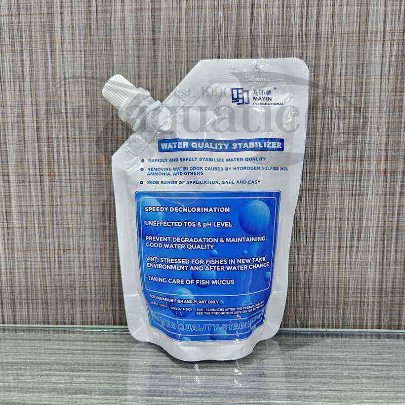 Jual MAYIN WATER QUALITY STABILIZER 200ML PENJERNIG AIR AQUARIUM KOLAM ...
