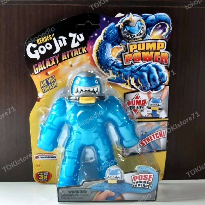 Promo Heroes of Goo Jit Zu Galaxy Attack Action Figure Pump Power Air ...