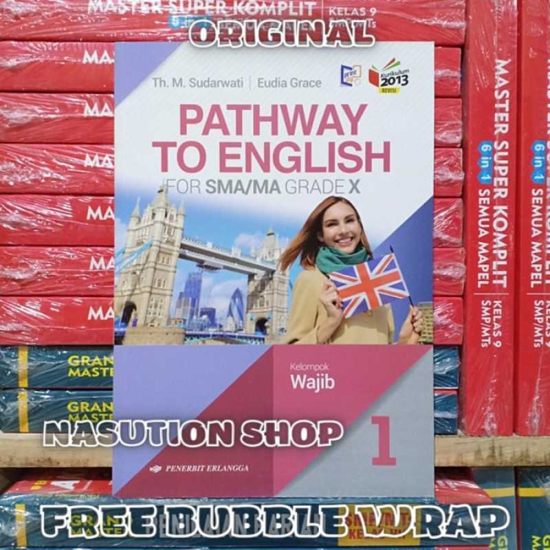 Promo Buku Pathway To English Kelas 1 SMA Erlangga Diskon 23% di Seller Indah Library - Tegal ...