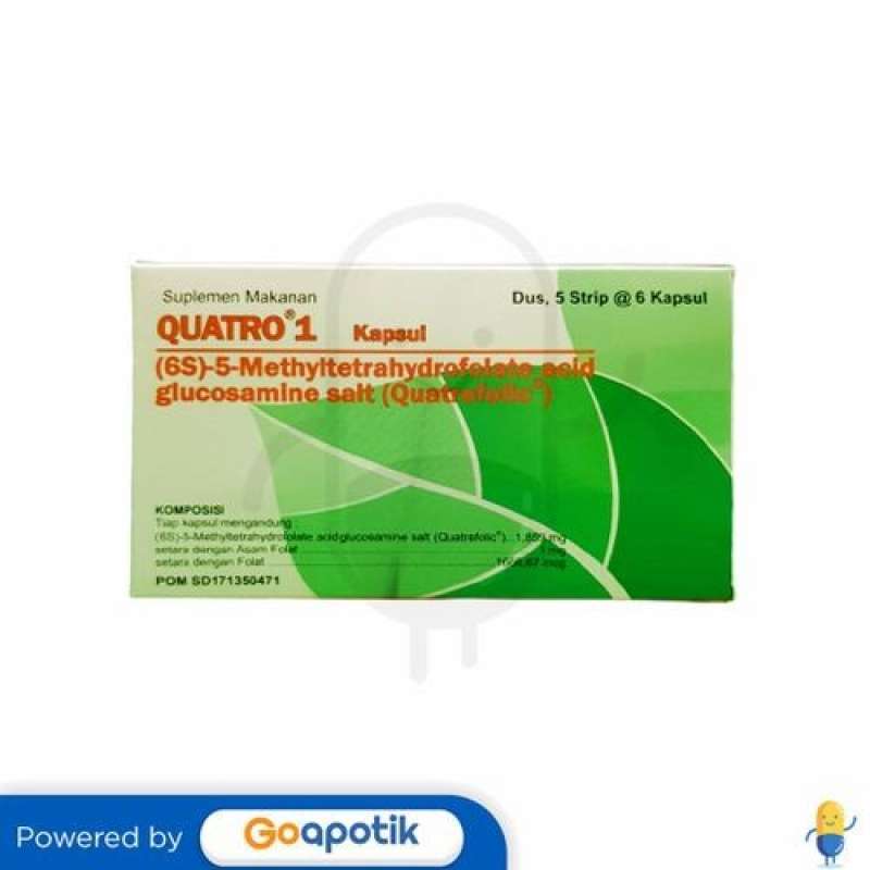Promo Quatro 1 Mg Box 30 Kapsul Diskon 23% di Seller Rhmd - Cengkareng ...