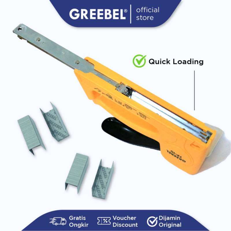 Promo GREEBEL GUNTACKER TP-10H /Stapler Staples Tembak/Pengokot/Hekter ...