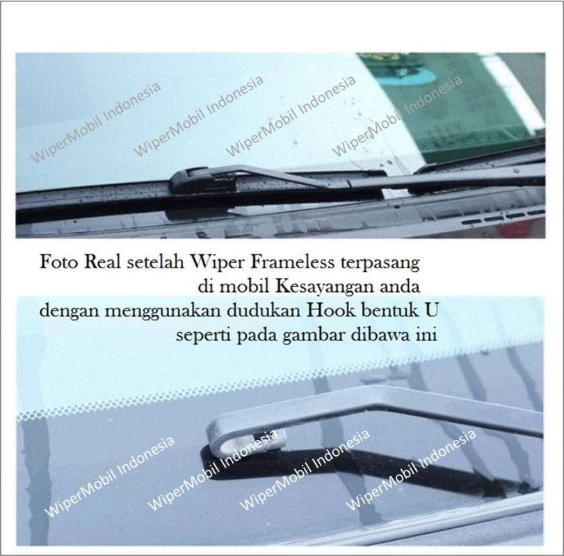 Promo Wiper Frameless Kaca Mobil Mitsubishi Xpander 2017 2018 2019 2020 ...