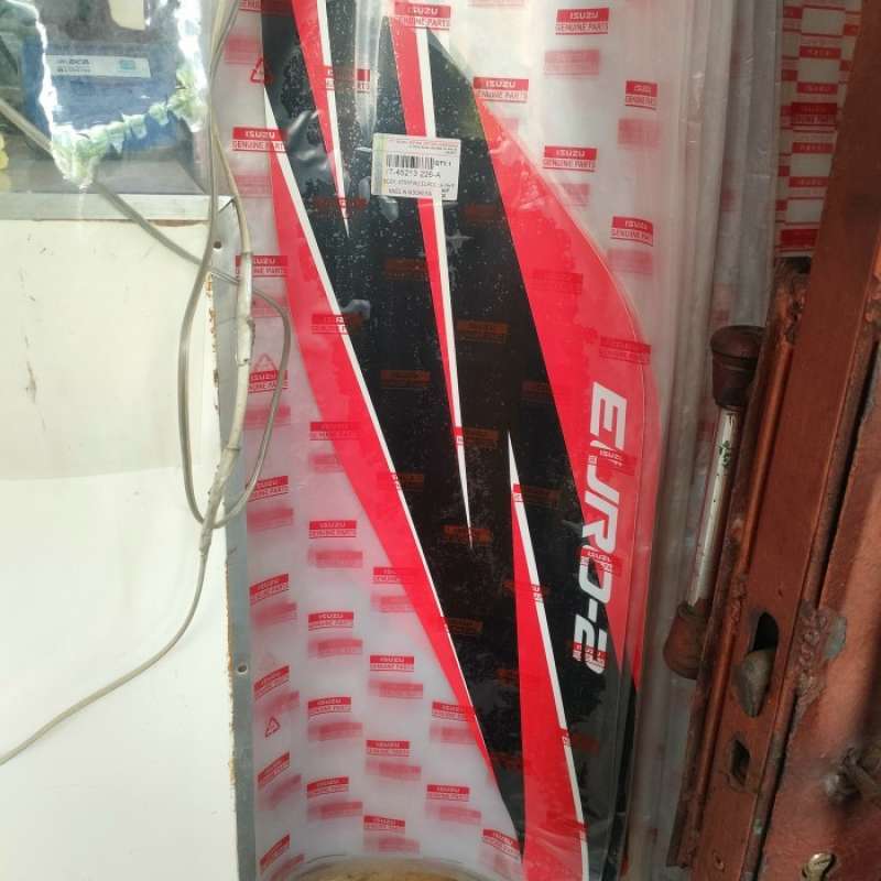 Promo Sticker Stiker Pintu Isuzu Elf Euro 2 Merah Oren Gold/emas ...
