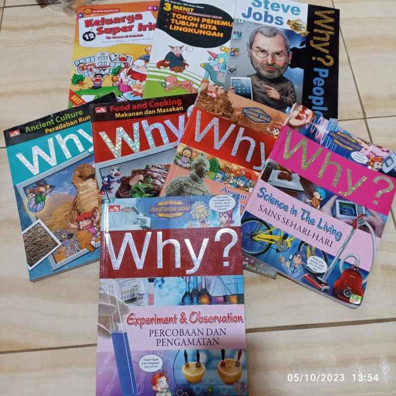 Jual edu comics belajar pengetahuan umum WHY berwarna komik di Seller e ...