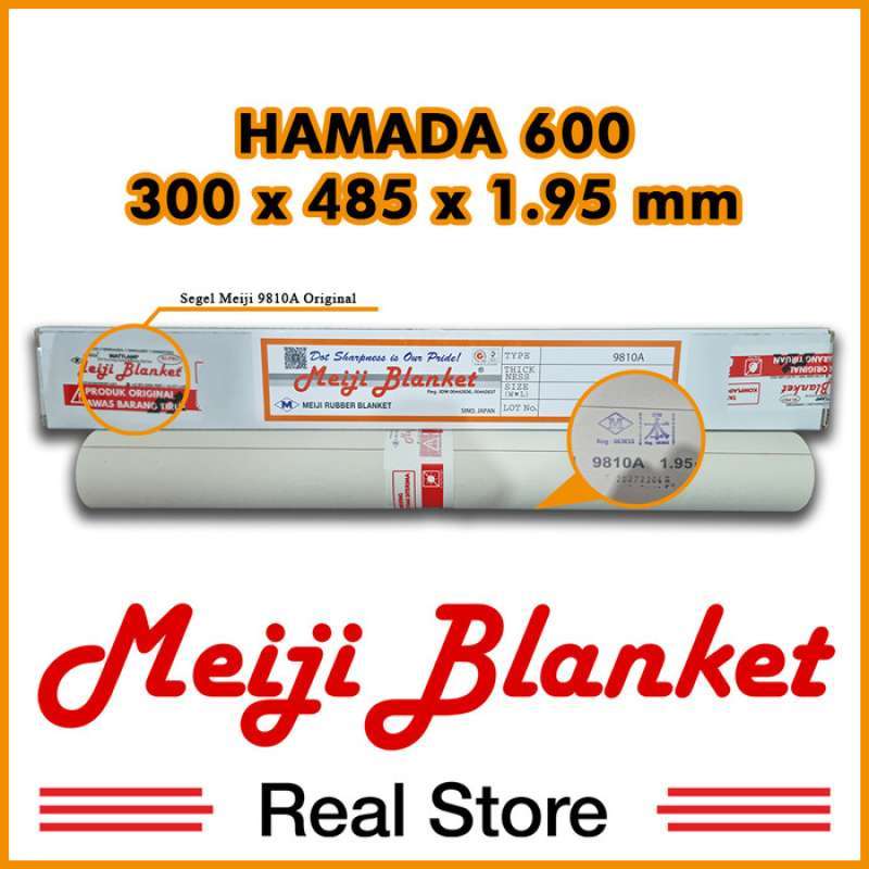 Promo BLANKET MEIJI 9810 A, SINO Japan, HAMADA 600, 300 x 485 x 1,95 ...