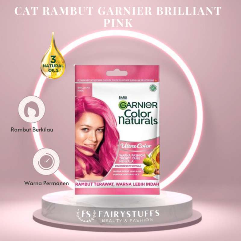 Jual Garnier Hair Color Natural Ultra Pewarna Cat Rambut Brilliant Pink ...