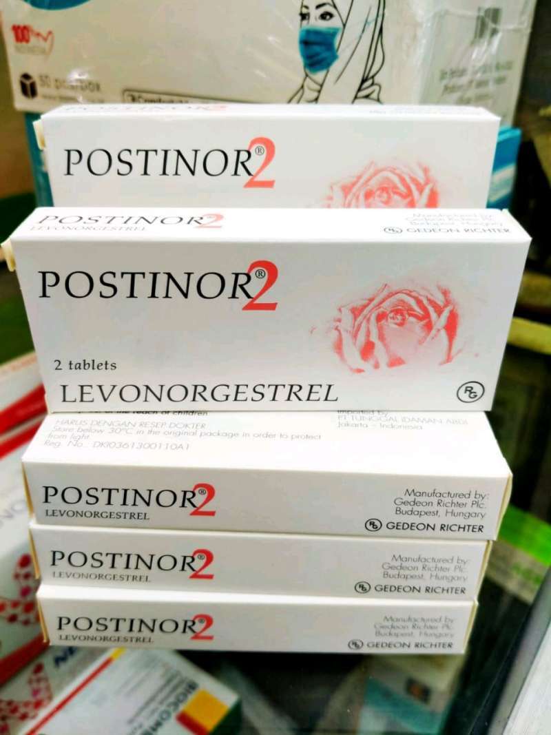Jual ASLI postinor -2 / box exp 2025 untuk kontrasepsi darurat ready ...