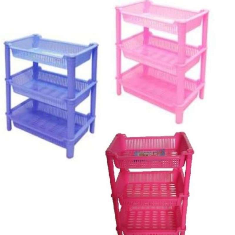 Jual RAK MINI RAK BUMBU PLASTIK 3 SUSUN/RAK DAPUR MINI MURAH di Seller ...