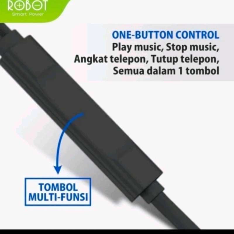 Jual Robot Re10 Headset Earphone Mic Microphone Di Seller Thewisest ...