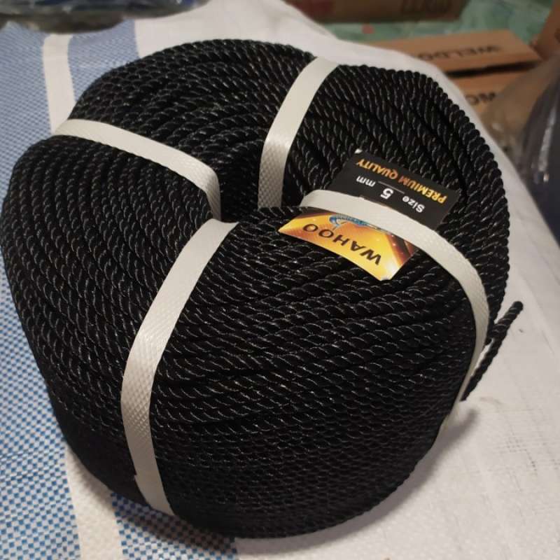Promo Tali Tambang Plastik 5 Mm ( Per Roll) Diskon 23% di Seller Sumber ...