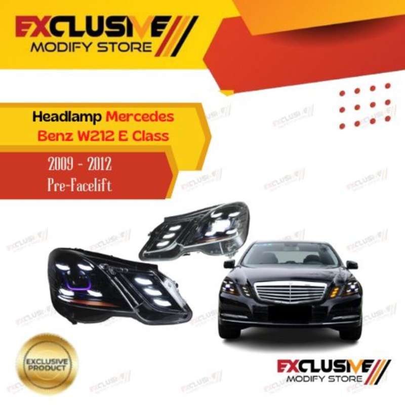 Jual Mercedes Benz W212 Mercy E Class E250 E300 E350 Headlamp Pre ...