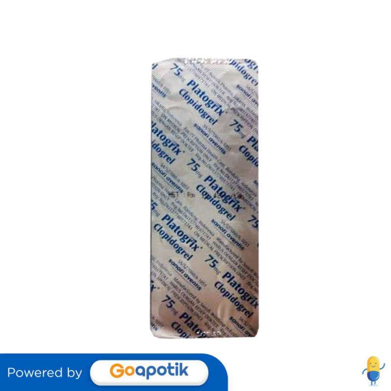 Jual Platogrix 75 Mg Strip 14 Tablet Di Seller Apotek Diamond Taman ...
