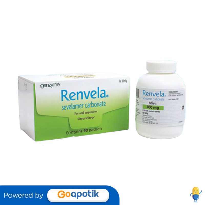 Jual Renvela 800 Mg Botol 30 Tablet Di Seller Apotek Martanegara ...