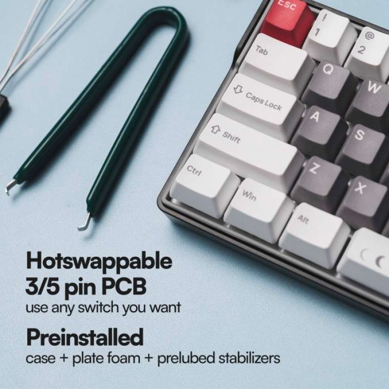 Promo APOLLO61 Wireless Mechanical Keyboard by Press Play Diskon 9% di ...